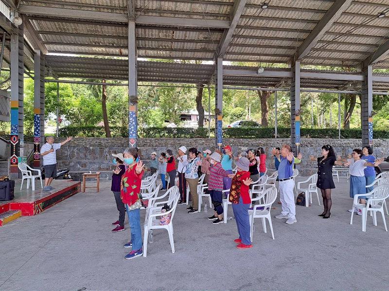 【容傳媒】推動原鄉健康促進 林文隆理事主席號召銀髮族一同活力養生