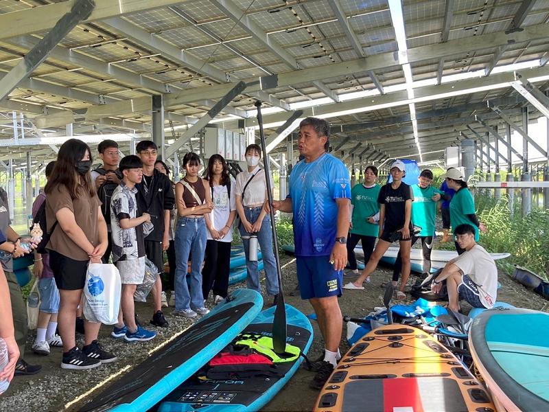 【容傳媒】南應大及聚恆產學攜手：漁電SUP體驗探索生態與遊憩新模式